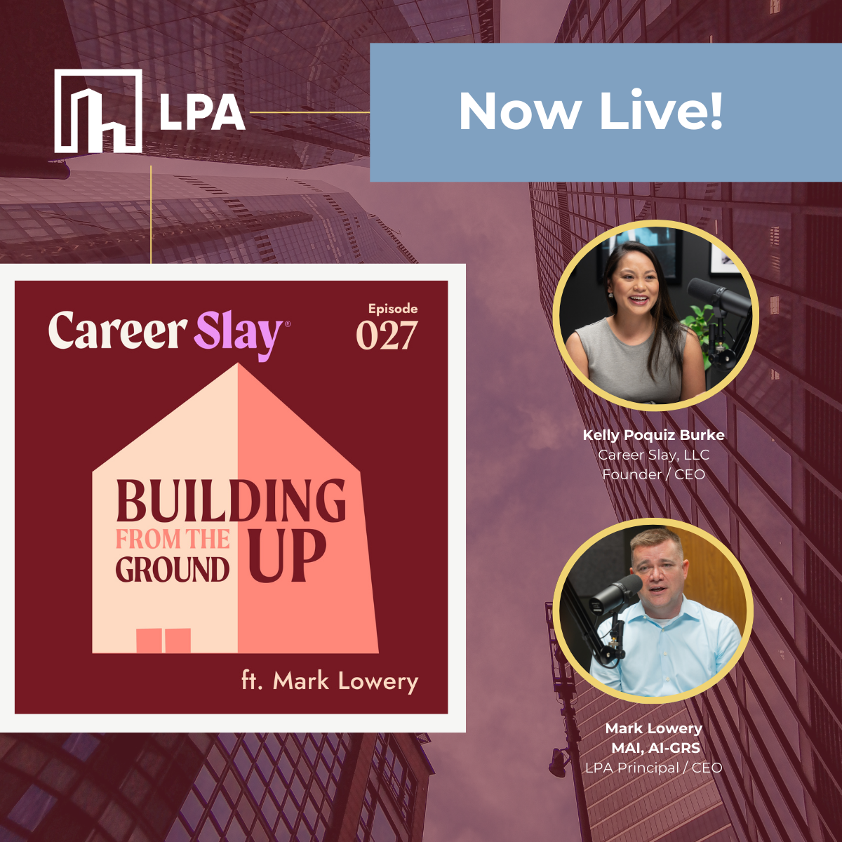 Mark Lowery featured on ‘Career Slay’ podcast | Lowery Property Advisors